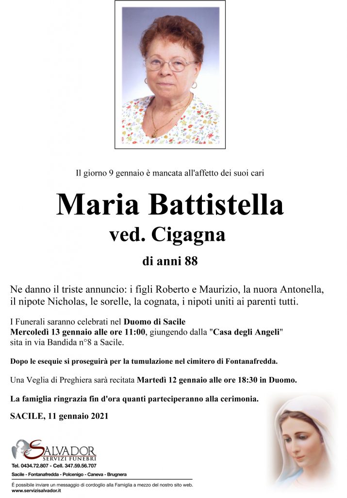 Maria Battistella - Salvador
