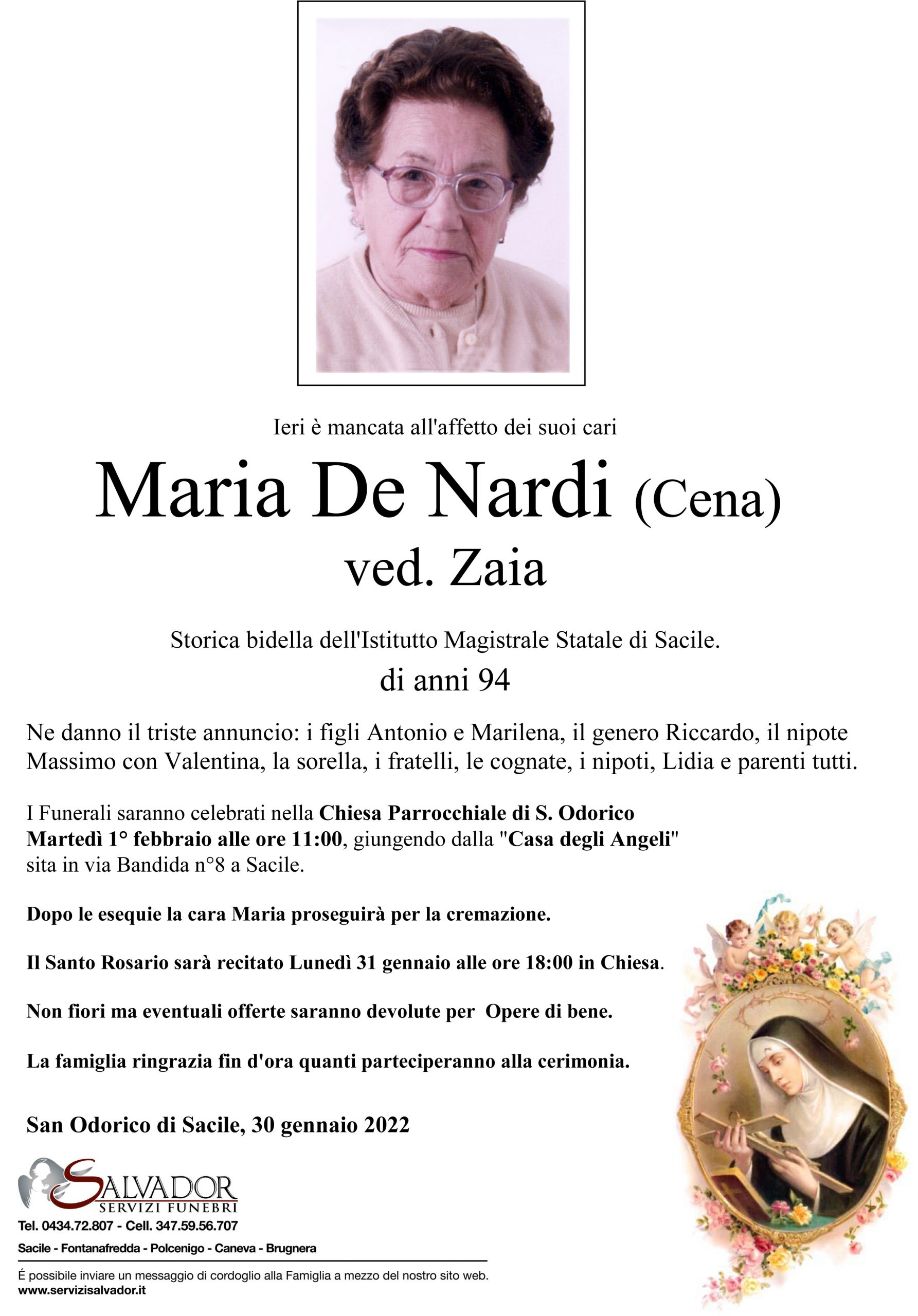 Maria De Nardi - Salvador