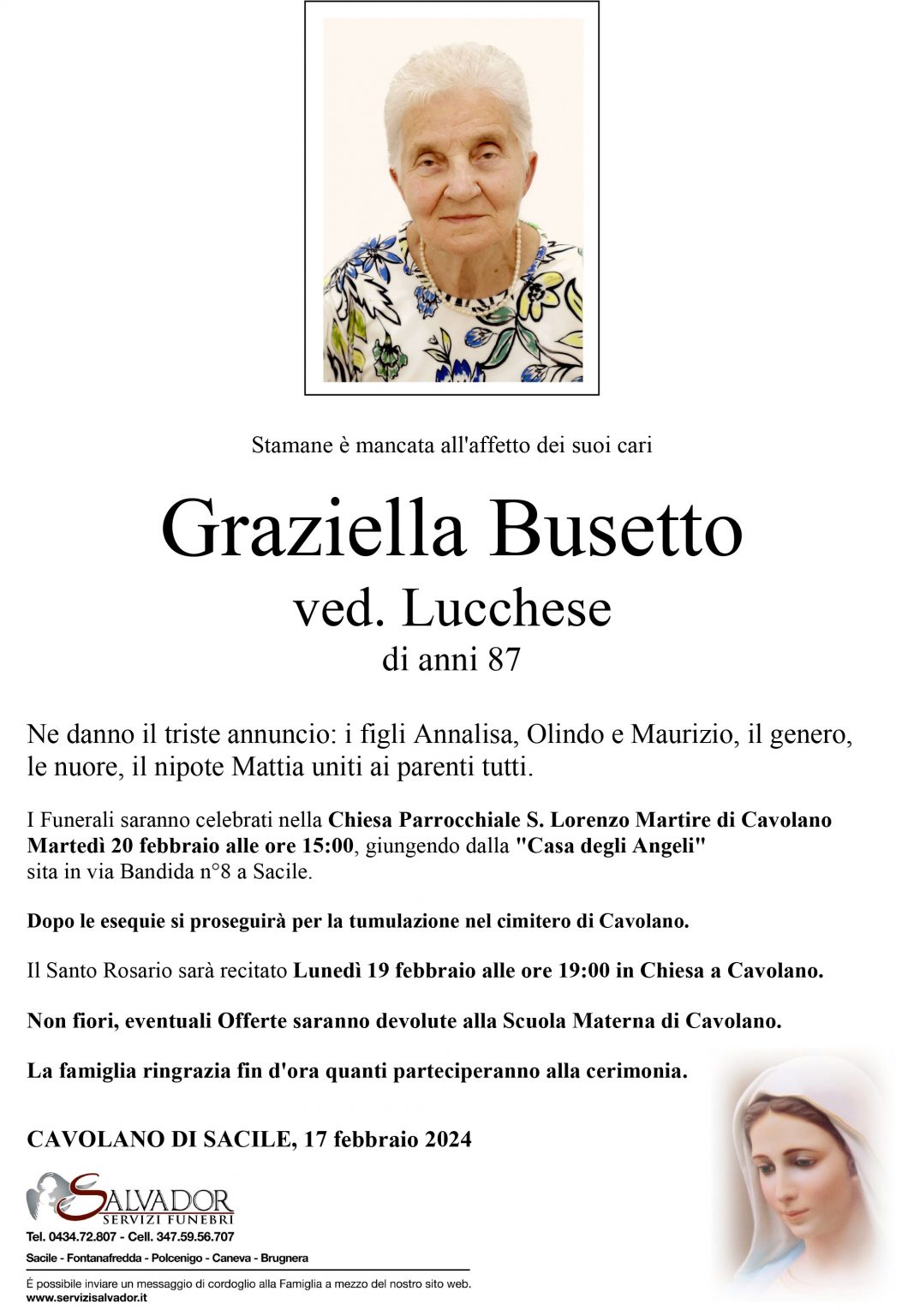 Graziella Busetto - Salvador