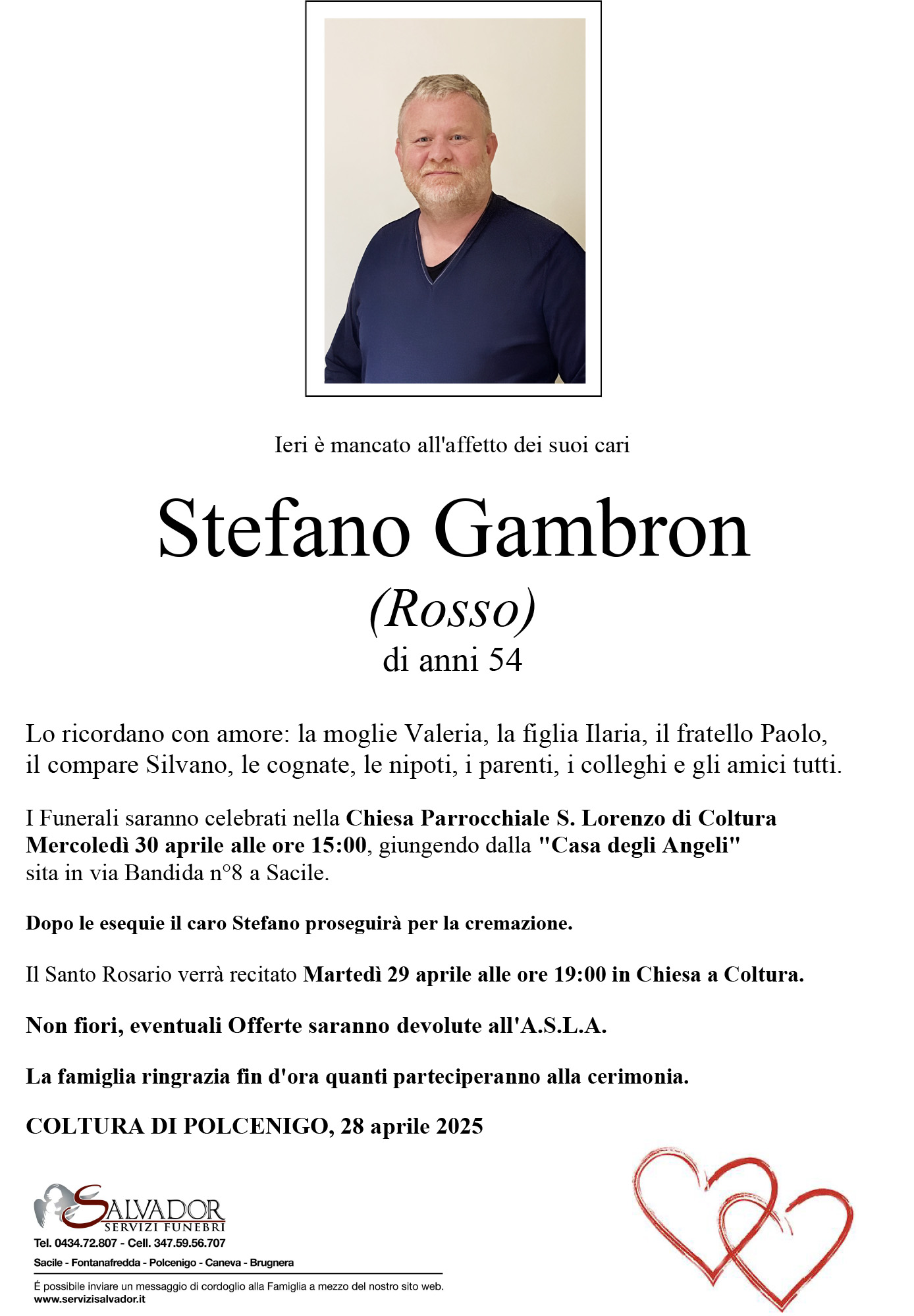 Stefano Gambron (Rosso) - Salvador